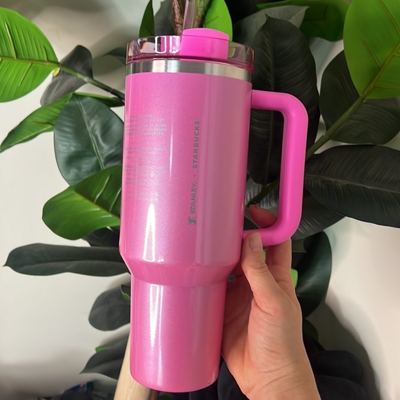 Stanley | Dining | Starbucks X Stanley Winter Pink Glitter Limited ...